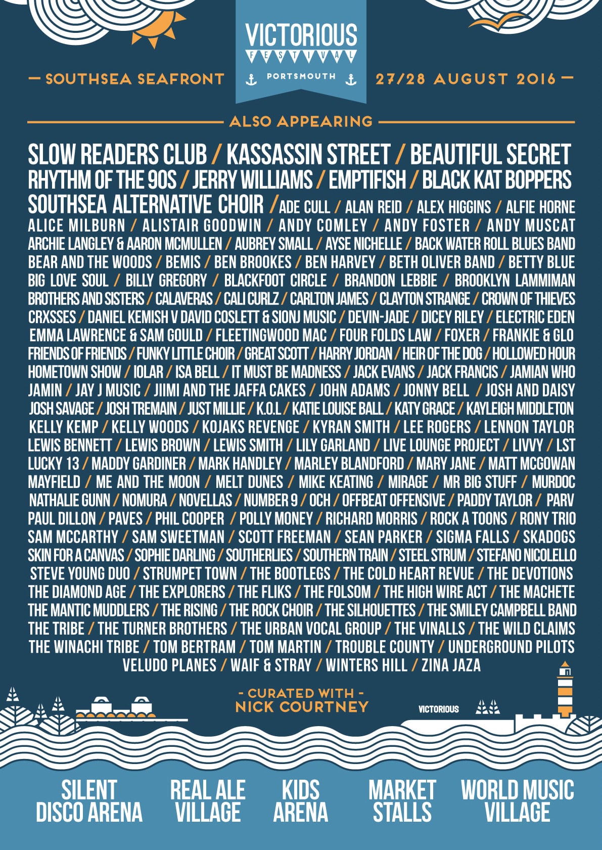 Even more acts for 2016! Tones of up and coming, unsigned and new ...