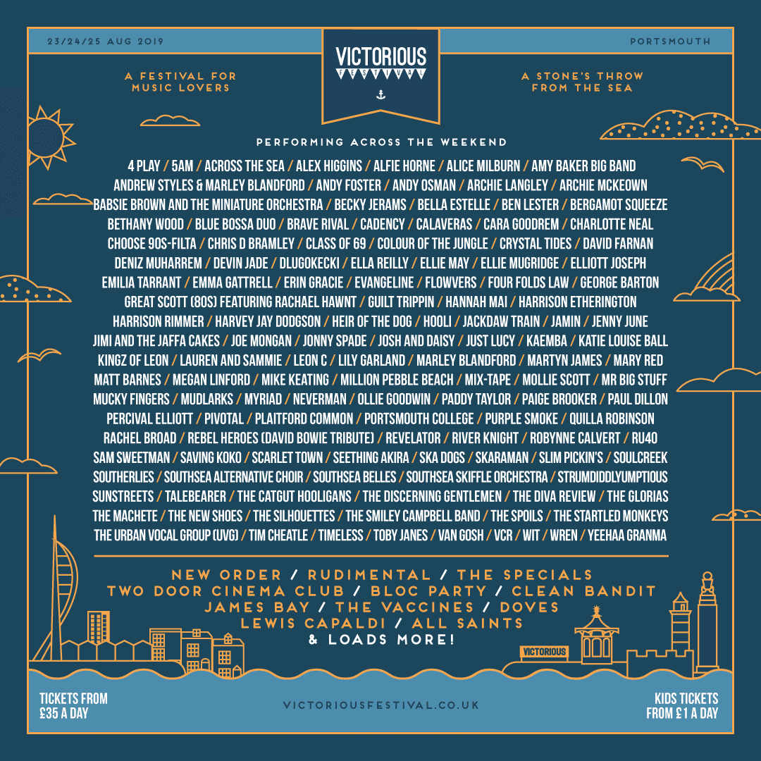 Over 120 Acts just added! - Victorious Festival
